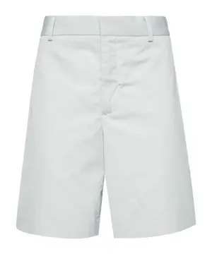 Off-White Chino Cotton Shorts - White