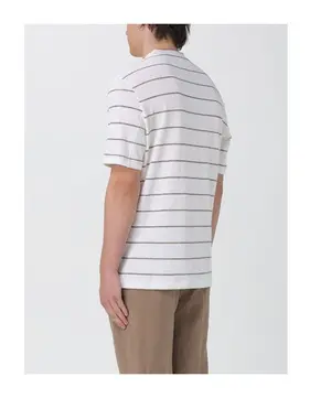 Brunello Cucinelli Crew-neck Striped T-shirt