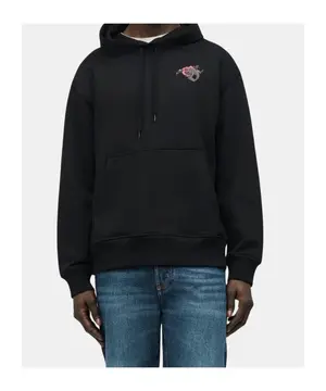 DIESEL® Hooded Sweatshirt With Graphic Detail