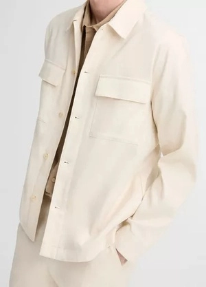 Vince Collared Long-sleeved Casual Jacket