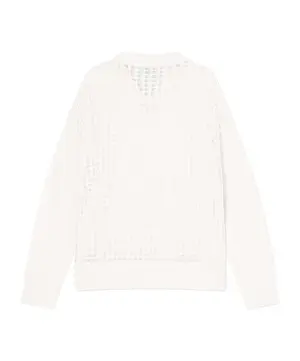 Armani Exchange Oversized Sweater With Perforated Back
