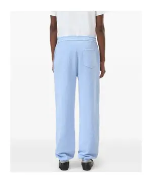 Closed Drawstring Track Pants With Elasticated Cuffs