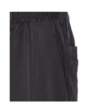 Y3 Striped Drawstring Tapered Trousers