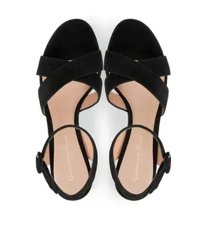 GIANVITO ROSSI Crossover Platform Sandals