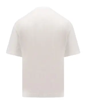 Off-White Logo Embroidered Crewneck T-shirt