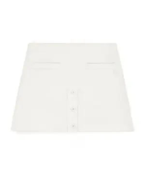 COURREGES Tweed Mini Skirt - White