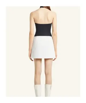 COURREGES Tweed Mini Skirt