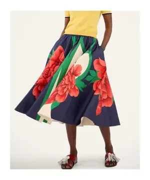 La DoubleJ Floral Skirt