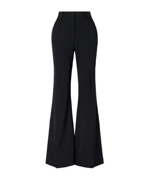 Stella McCartney Wool Flared Pants - Black