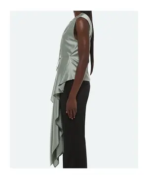 Helmut Lang Draped Scarf Top