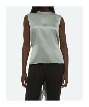 Helmut Lang Draped Scarf Top