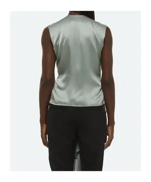 Helmut Lang Draped Scarf Top