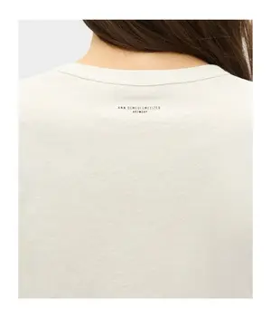 ANN DEMEULEMEESTER Graphic Print Ruched Long Sleeve Top