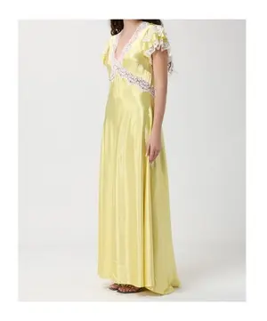 Alberta Ferretti V-neck Dress