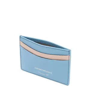 Emporio Armani Tumbled Leather Card Holder