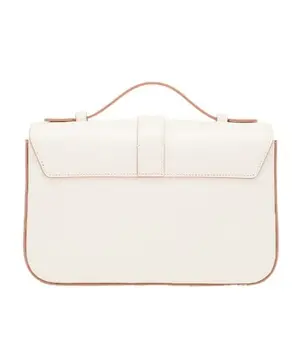 Emporio Armani Smooth Leather Top Handle Bag