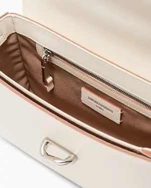 Emporio Armani Smooth Leather Top Handle Bag