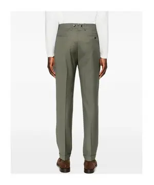 BERWICH Pleated-detail Wool Trousers