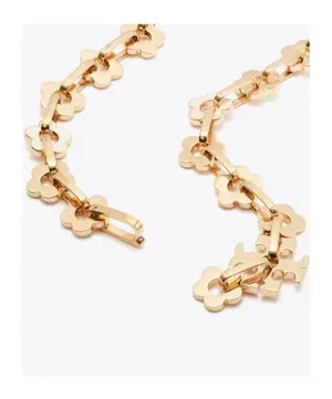 Tory Burch Forget Me Not Interlocking Necklace