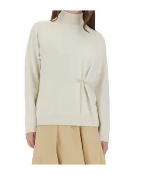 Fabiana Filippi Turtleneck Button-detailed Jumper