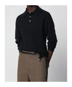 ROBERTO COLLINA Cashmere Polo Jumper