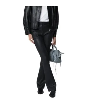ARMA Lucia Leather Pants - Black