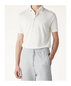 Loro Piana Short-sleeved Polo Shirt - White
