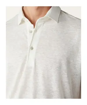 Loro Piana Short-sleeved Polo Shirt - White