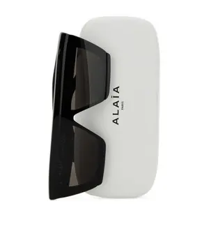 Alaïa Shield-style Sunglasses