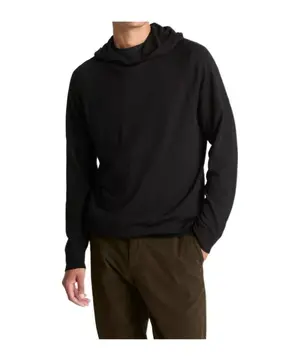 Vince Long-sleeved Hoodie - Black