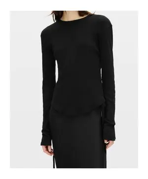 ANN DEMEULEMEESTER Dot Wrinkled T-shirt