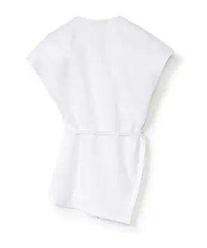 Fabiana Filippi Asymmetrical Wrap Blouse - White