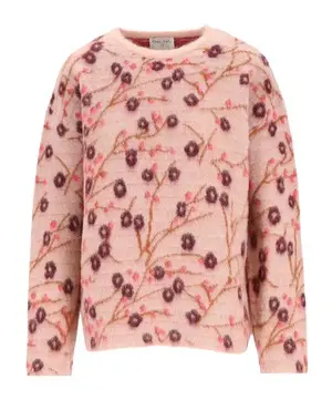 FORTE_FORTE Forte Forte Long-Sleeved Sweater With Floral Pattern No