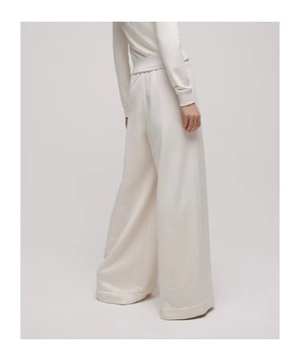 Gucci Wide-leg Pants With Double G Embroidery