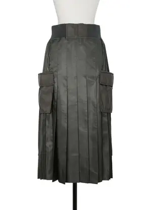 Sacai Nylon Twill Skirt - Black