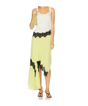 Christopher Esber Sleeveless Lace Embellished Maxi Dress