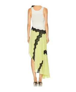Christopher Esber Sleeveless Lace Embellished Maxi Dress