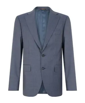 Canali Single-breasted Jacket - Blue