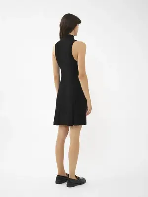 Chloé High-neck Mini Wool Dress