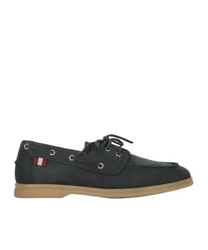 Bally Round-toe Moccasins - Black