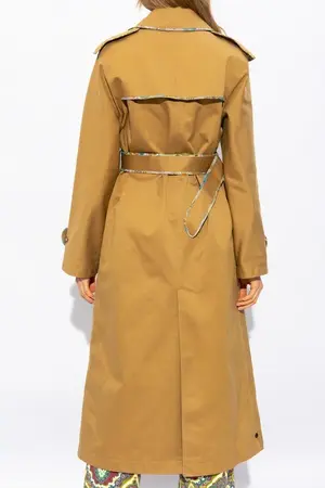 Etro Double-breasted Belted Coat