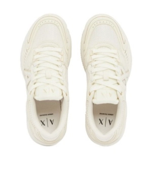 Armani Exchange Logo-patch Panelled Sneakers