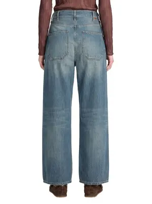 DARKPARK Belted Wide-leg Jeans
