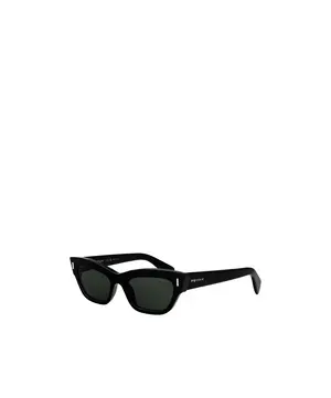 Alexander McQueen Cat-eye Frame Sunglasses - Black