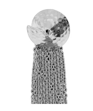 LEMAIRE Chain Tassel Drop Earrings
