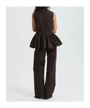 Cecilie Bahnsen Sleeveless Round Neck Top