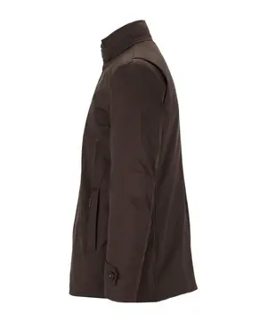 MOORER Long Sleeve High Neck Jacket