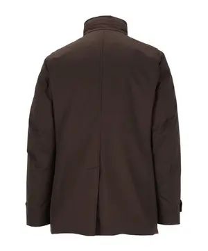 MOORER Long Sleeve High Neck Jacket
