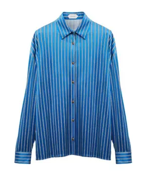 Versace Viscose-jersey Shirt - Blue