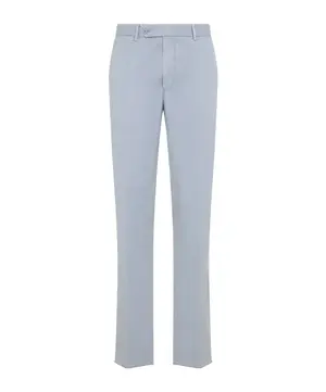 Ralph Lauren Casual Pants With Belt Loops - Winward Blue